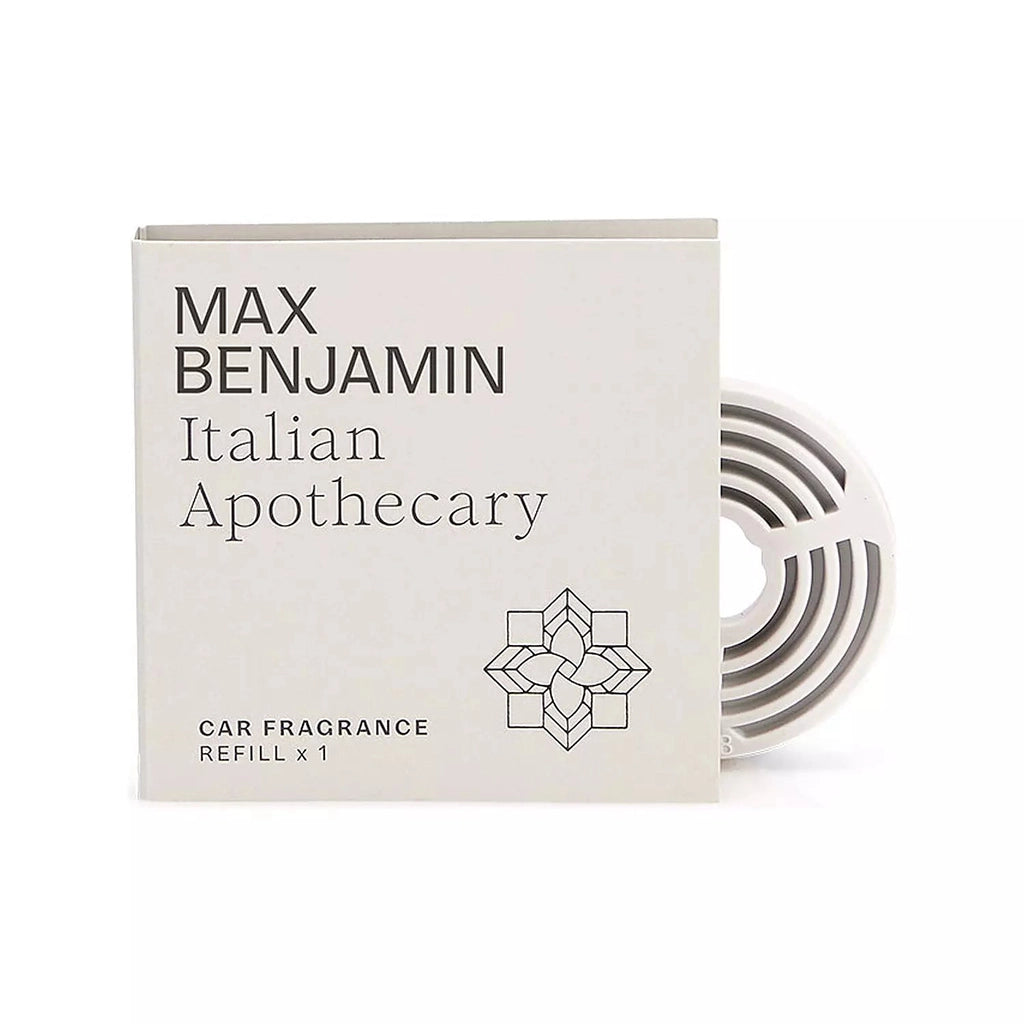 Max Benjamin - Italian Apothecary Luxury Car Fragrance – Nook & Cranny