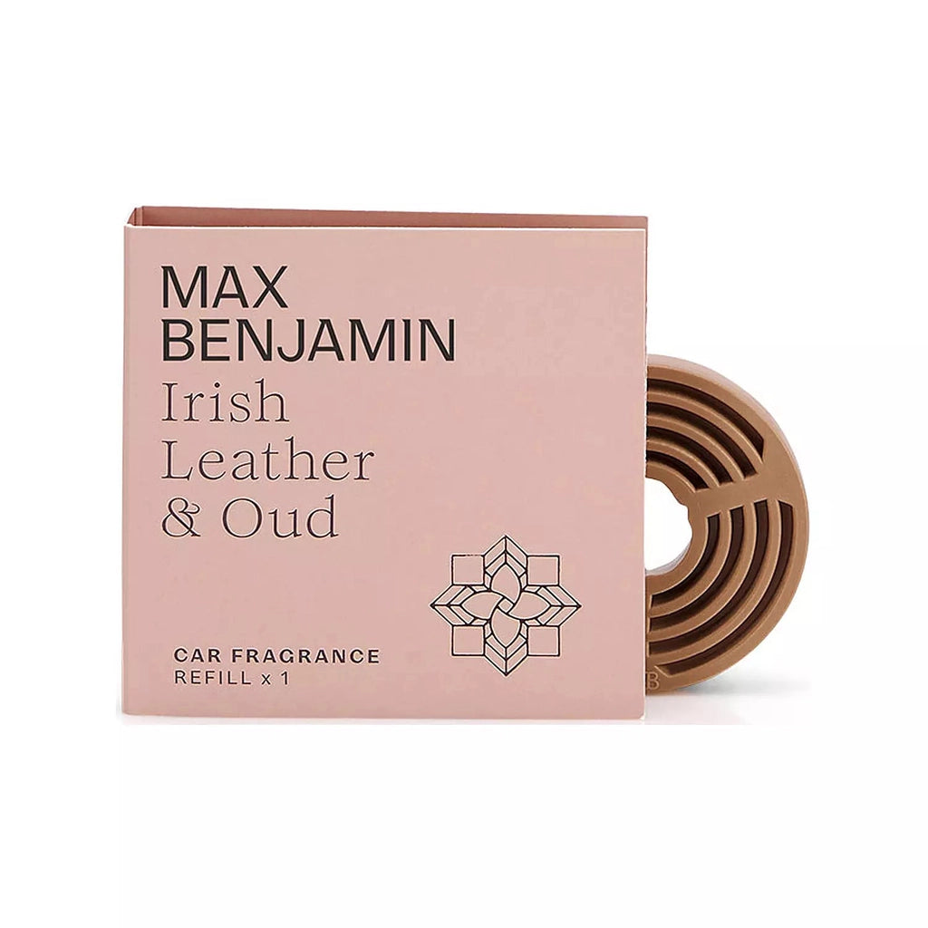 Max Benjamin - Irish Leather & Oud Luxury Car Fragrance – Nook & Cranny