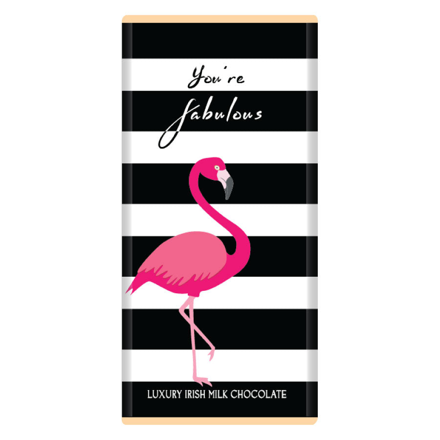You’re fabulous! - Luxury Irish Milk Chocolate 90g Bar – Nook & Cranny